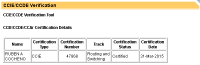 How to Verify CCIE Status – Cocheno